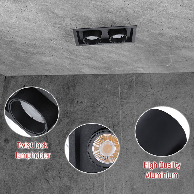 Telescopic Swivel Adjustable In-Out LED Downlight 10W 20W 30W Cool ...